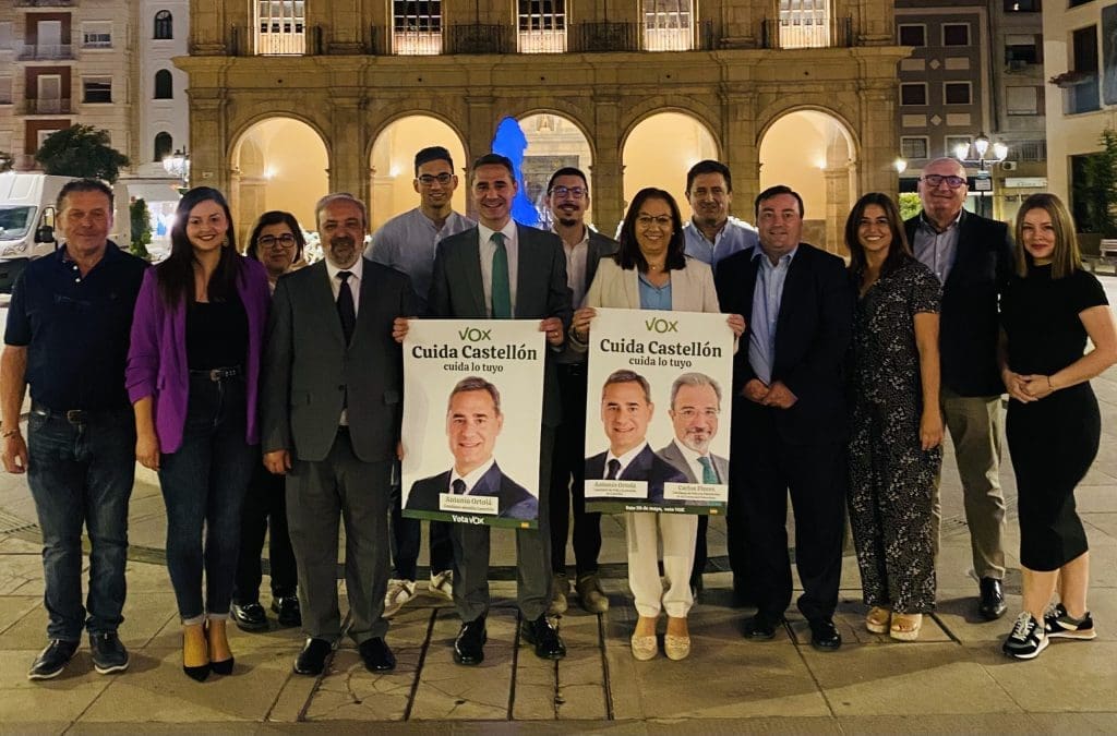 Vox lanza la campaña electoral en Castellón prometiendo una verdadera ...